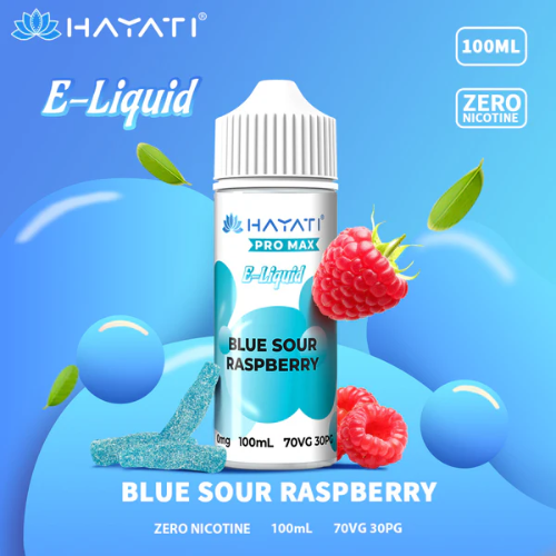 Hayati Pro Max 100ml - Blue Sour Raspberry - Evolution Vapes