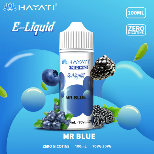 Hayati Pro Max 100ml - Mr Blue - Evolution Vapes