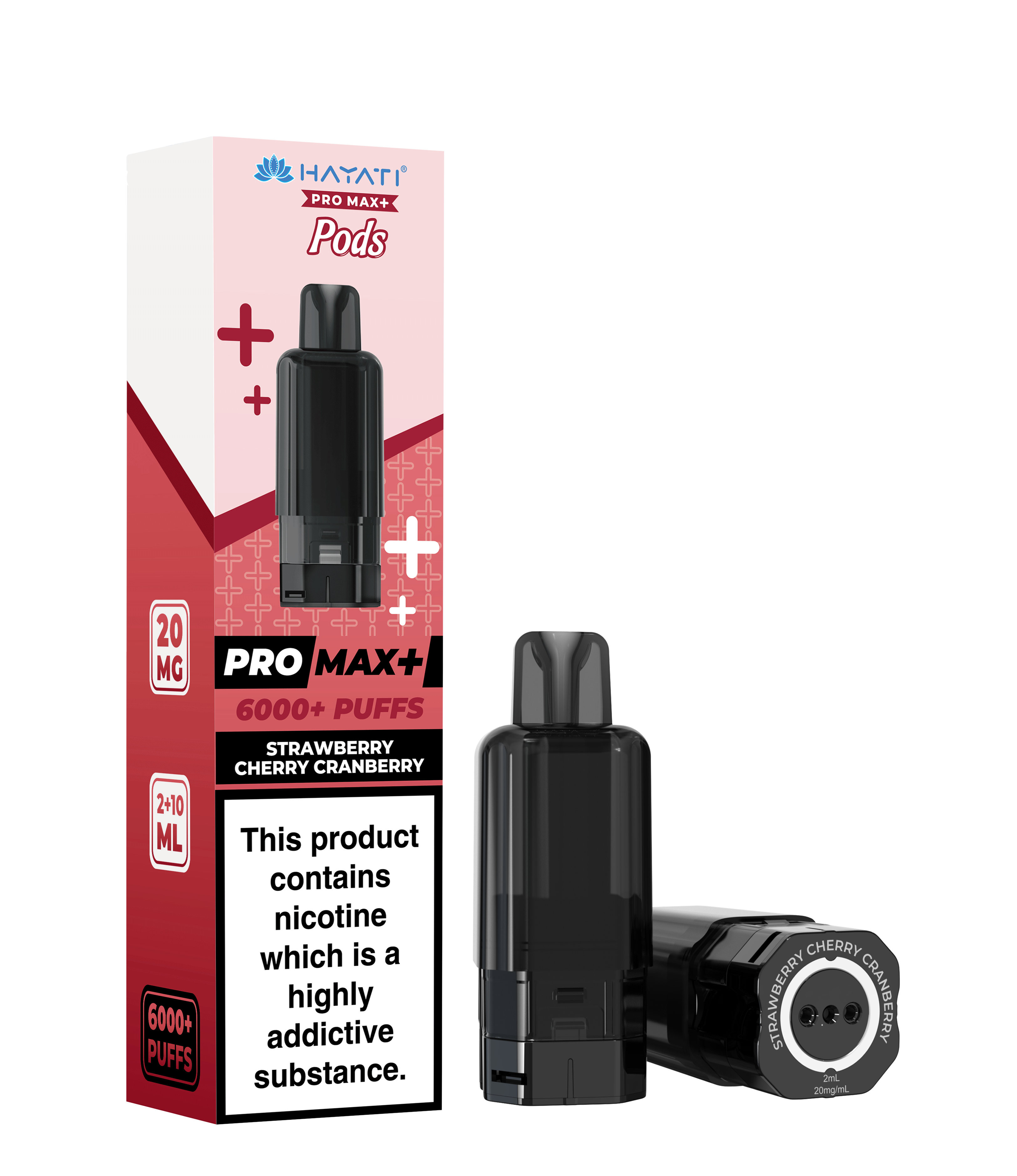 Hayati Pro Max + Pre-Filled Pods Strawberry Cherry Cranberry ...