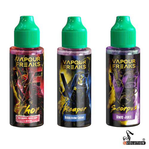 Vapour Freaks - 100ml – Evolution Vapes
